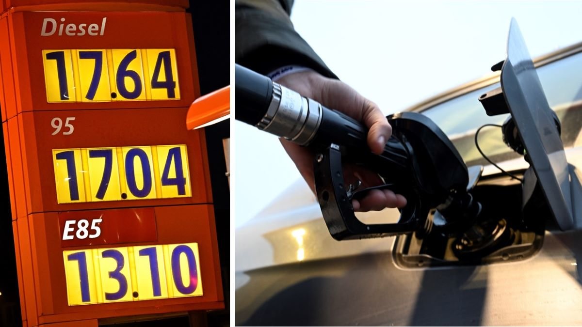 Nya priser på bensin och diesel